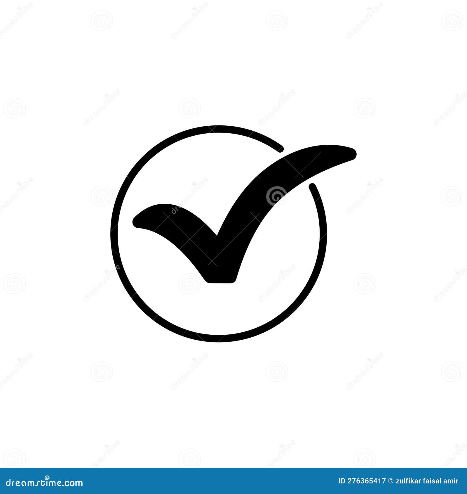 Check Icon . Check Mark Icon. Check List Button Icon Stock Vector ...