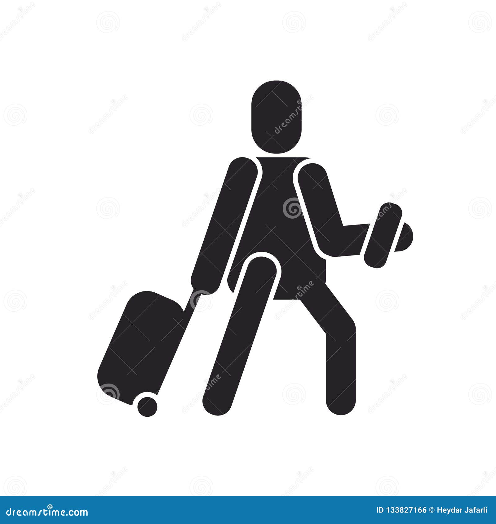 Check in Icon Vector Sign and Symbol Isolated on White Background ...