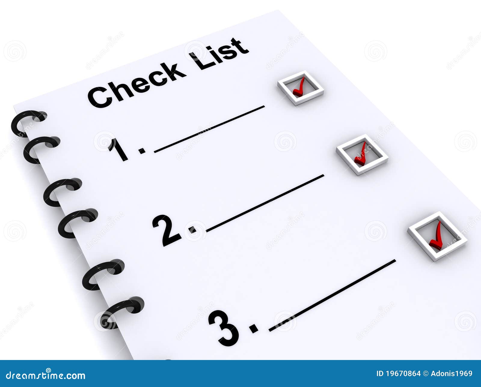 Check list stock photo. Image of isolated, black, text - 19670864