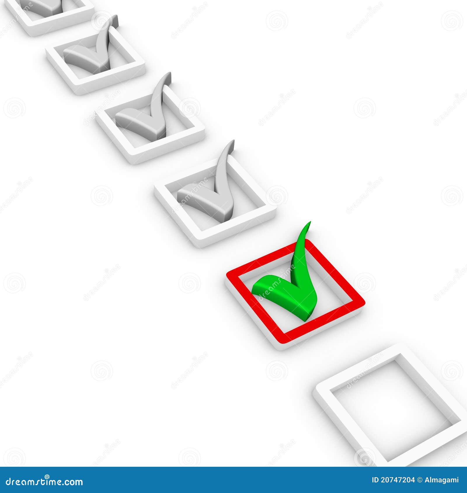 Check list stock illustration. Illustration of correct - 20747204