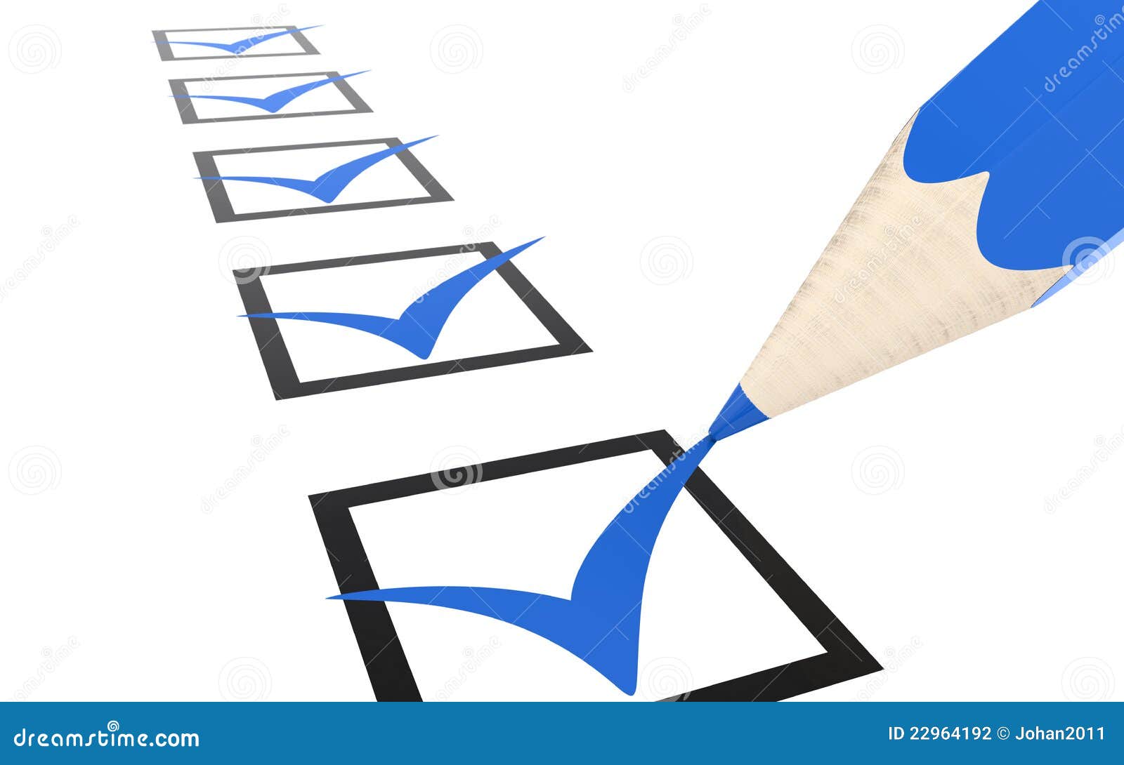 Check list stock illustration. Illustration of icon, document - 22964192