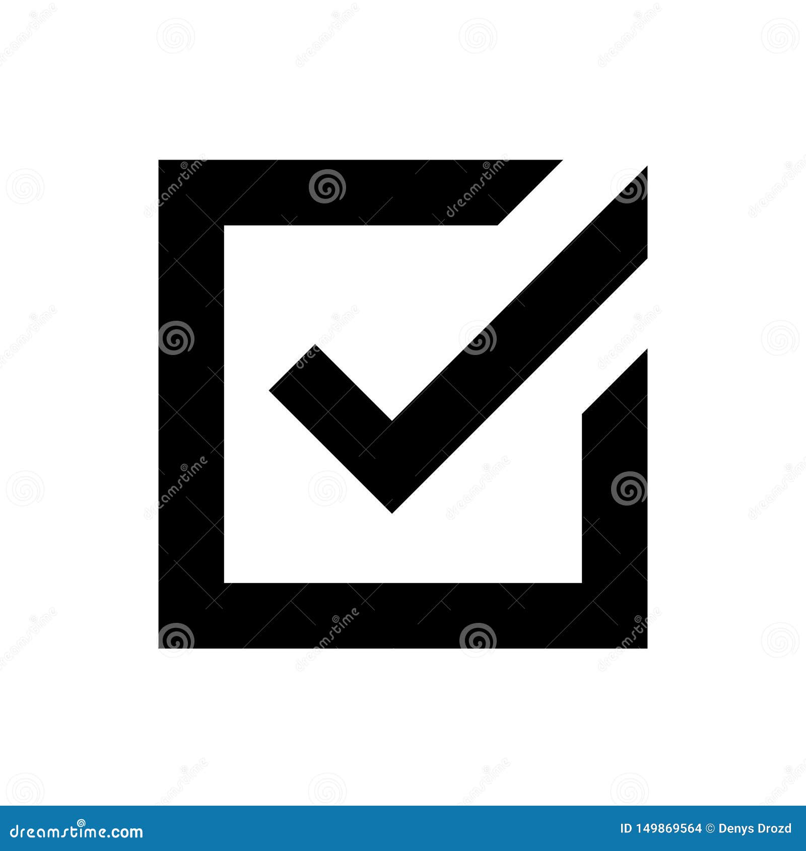 Check List Button Icon. Check Icon Vector. Check Mark Icon. Ok Icon ...