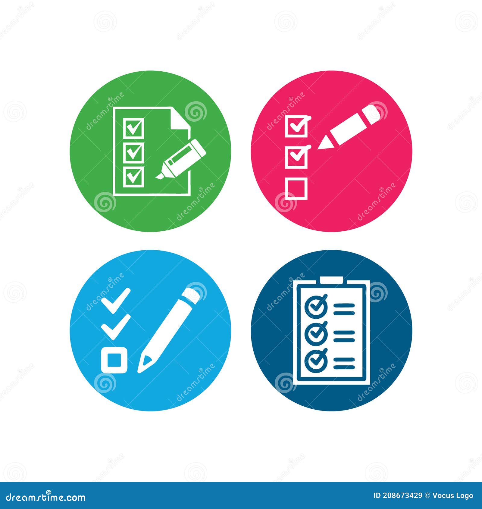 Check List, Check Mark, Check Item, Check Mark Icon Vector Logo ...
