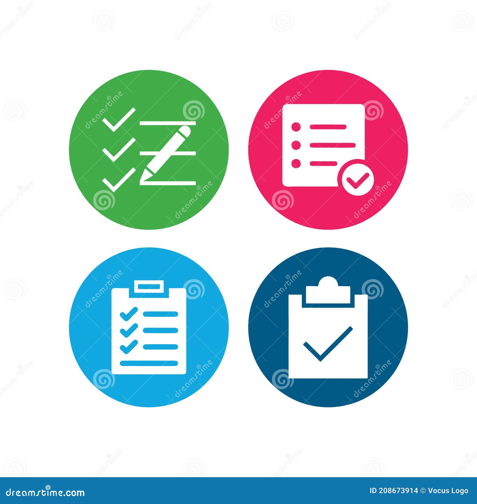 Check List, Check Mark, Check Item, Check Mark Icon Vector Logo ...