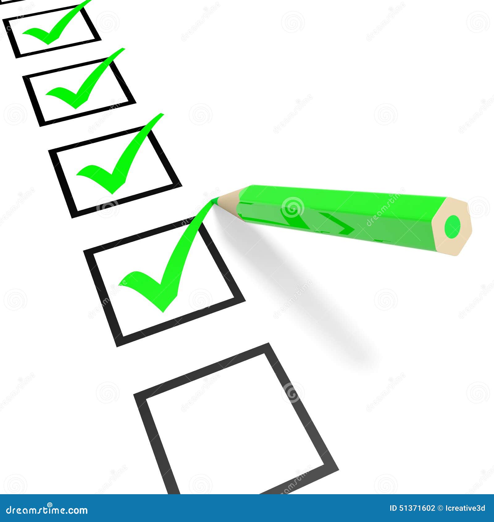 Check list stock illustration. Illustration of checkbox - 51371602