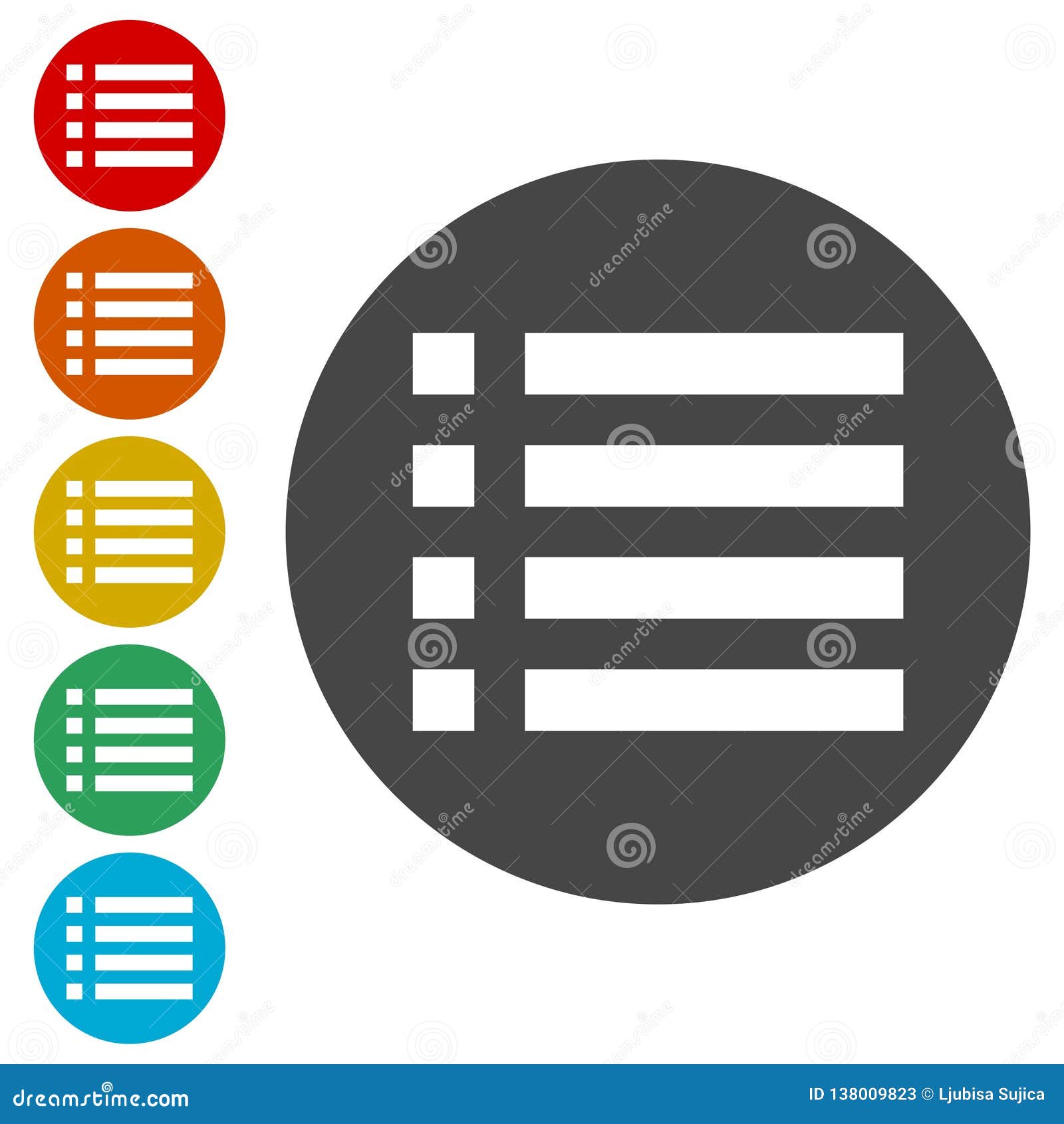 Check List Icon, List Sign Icon Stock Vector - Illustration of business ...
