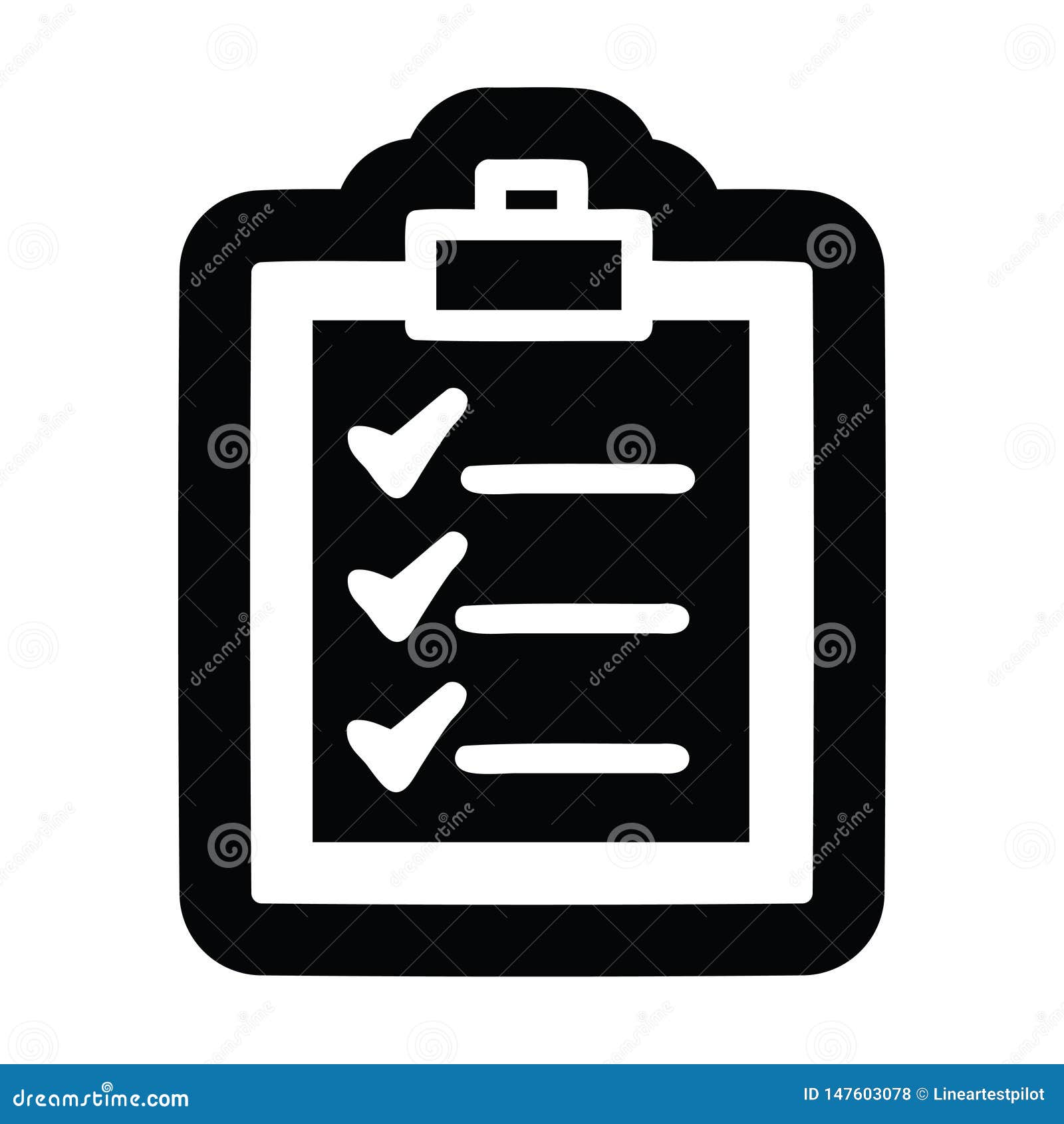 Check list icon symbol stock vector. Illustration of list - 147603078