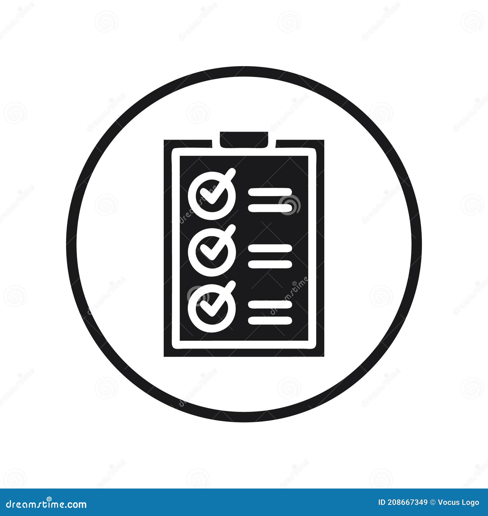 Check List, Check Mark, Check Item, Check Mark Icon Vector Logo ...