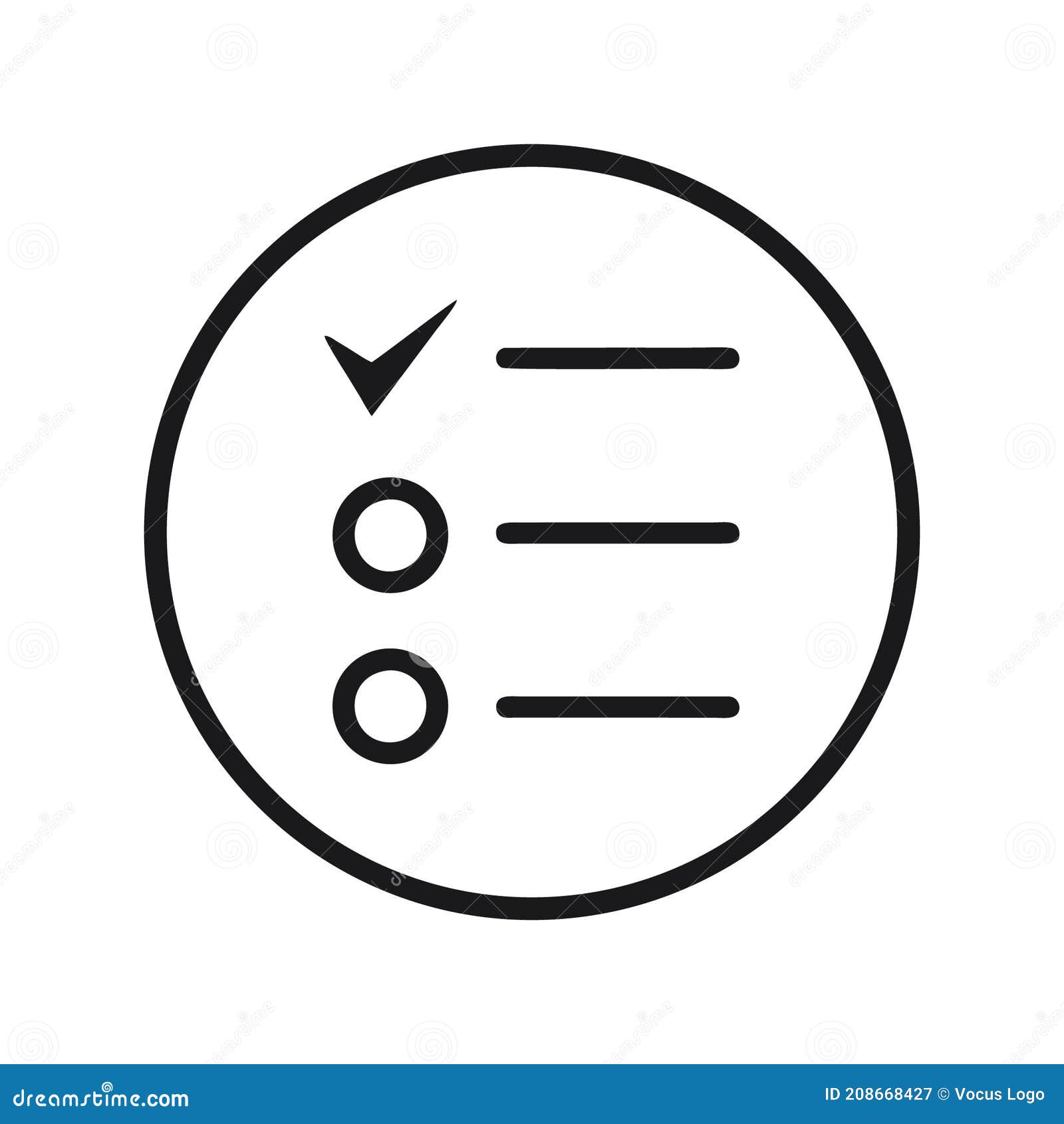 Check List, Check Mark, Check Item, Check Mark Icon Vector Logo ...
