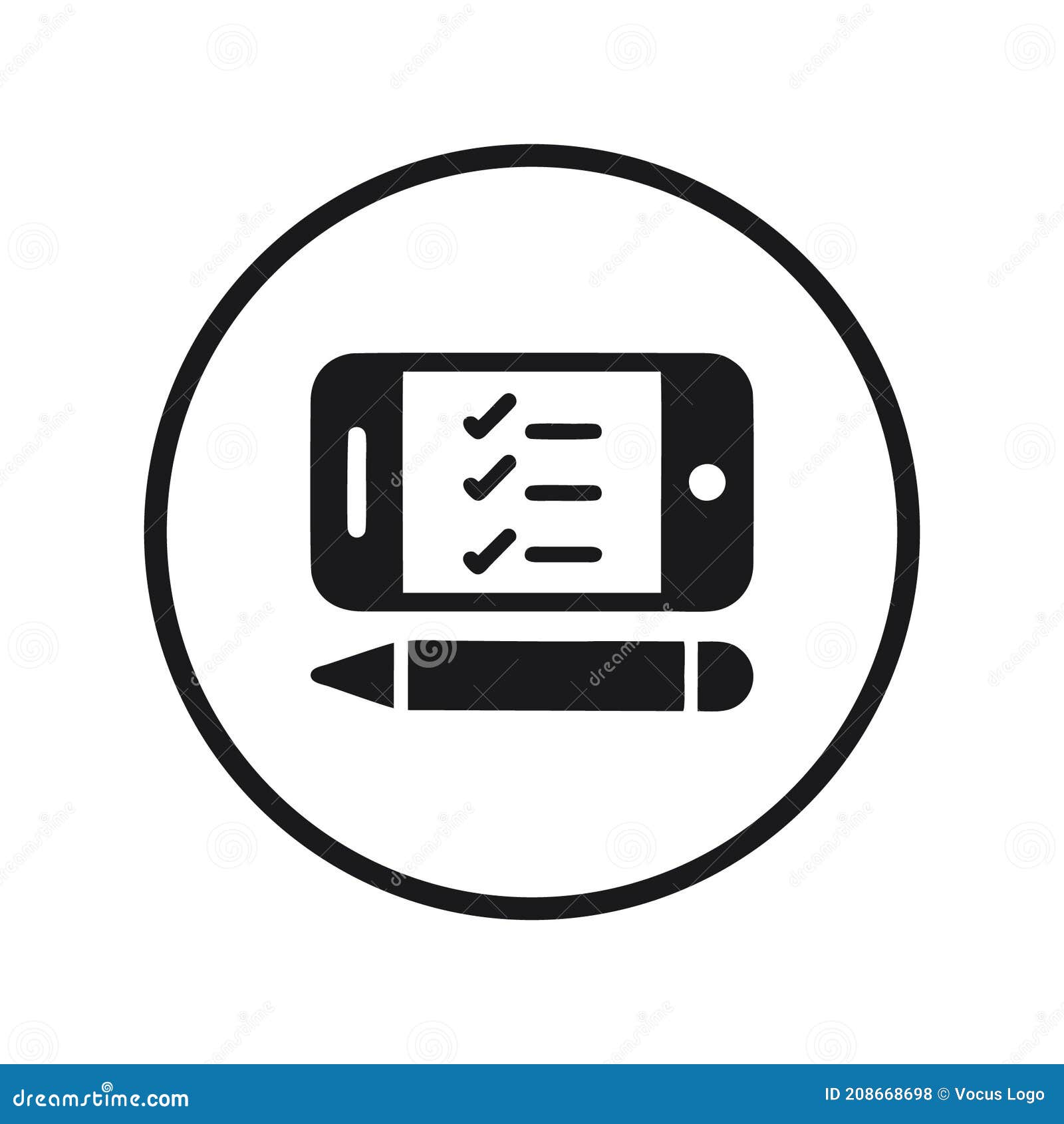 Check List, Check Mark, Check Item, Check Mark Icon Vector Logo ...