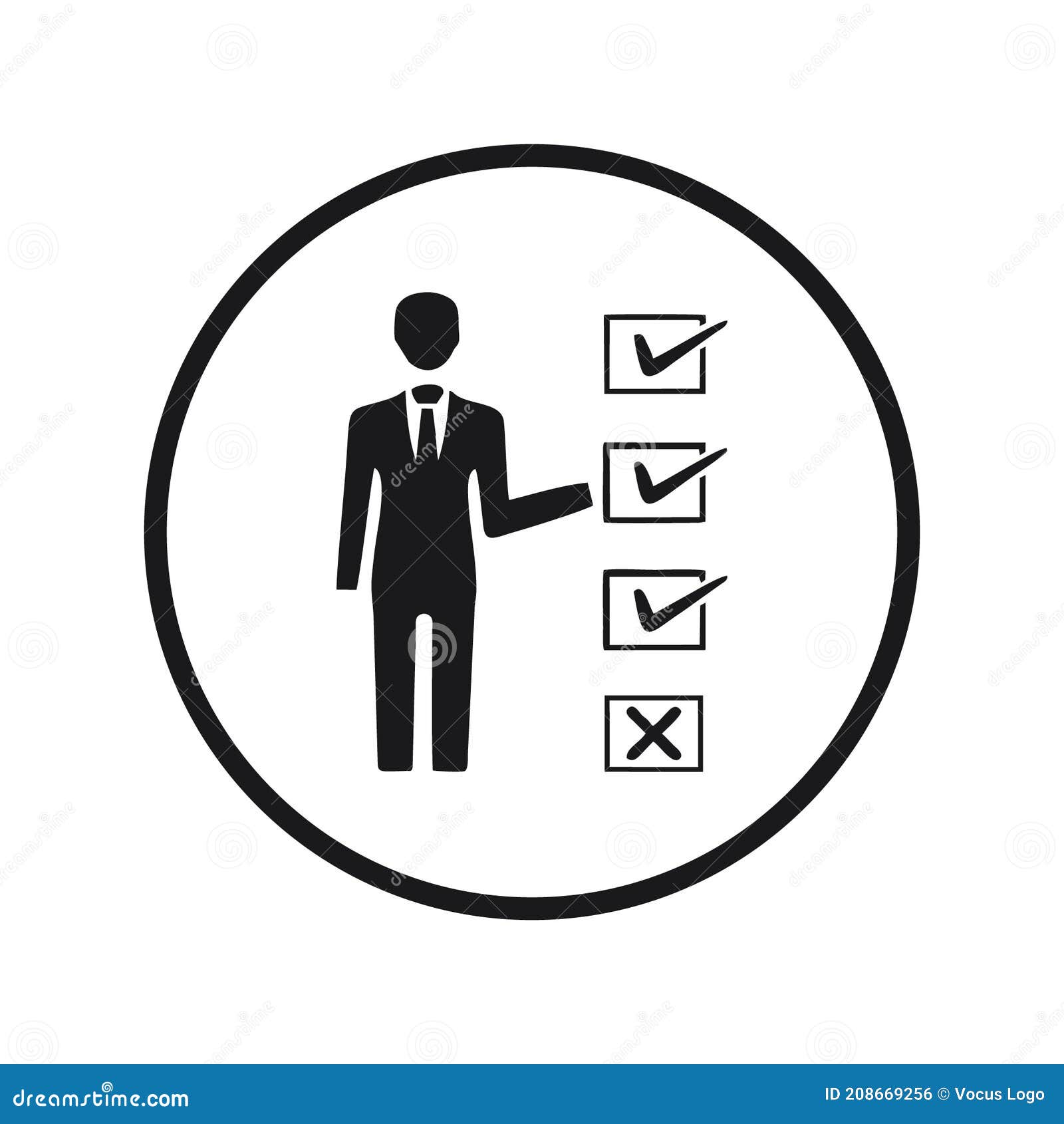 Check List, Check Mark, Check Item, Check Mark Icon Vector Logo ...