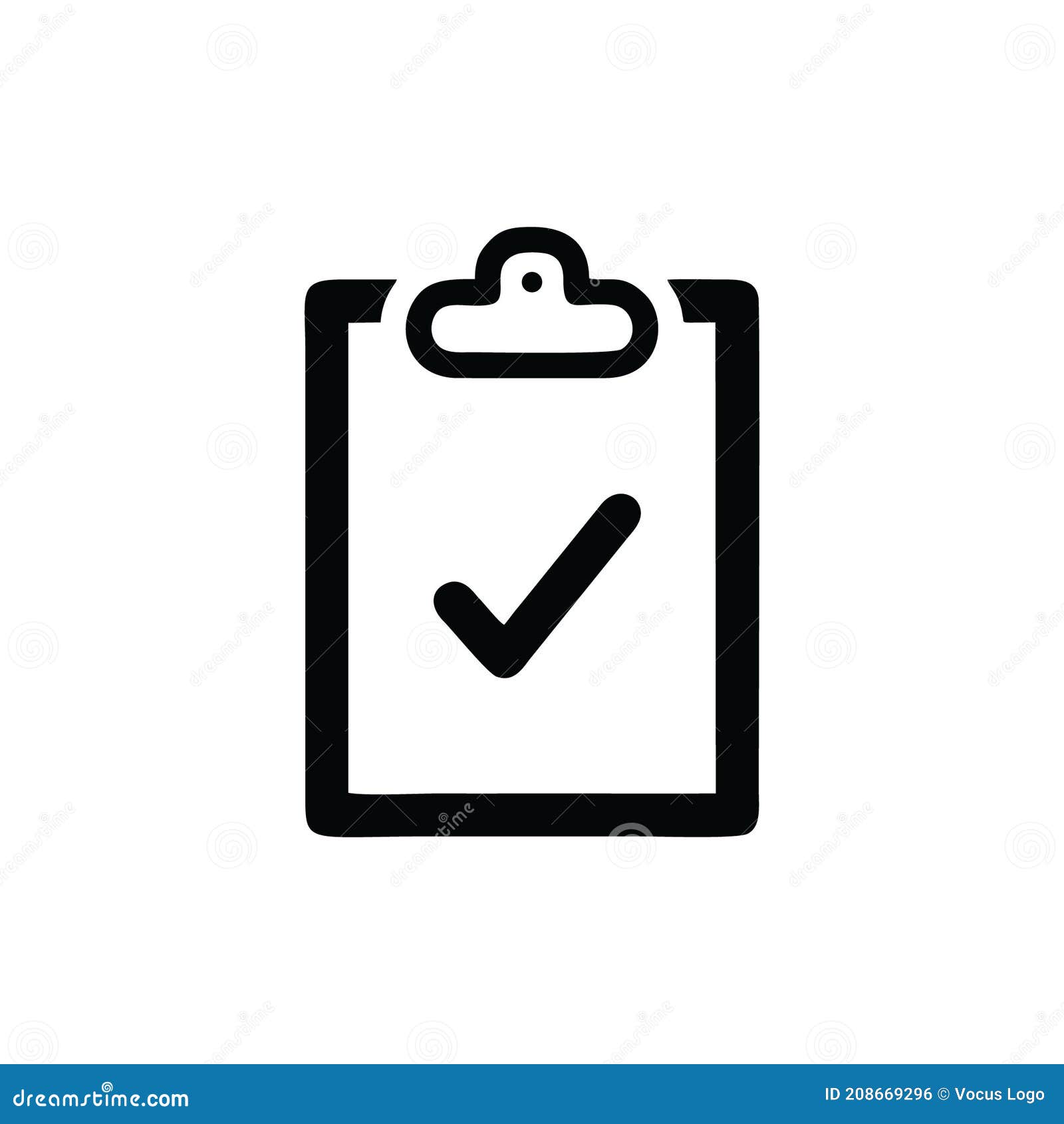 Check List, Check Mark, Check Item, Check Mark Icon Vector Logo ...