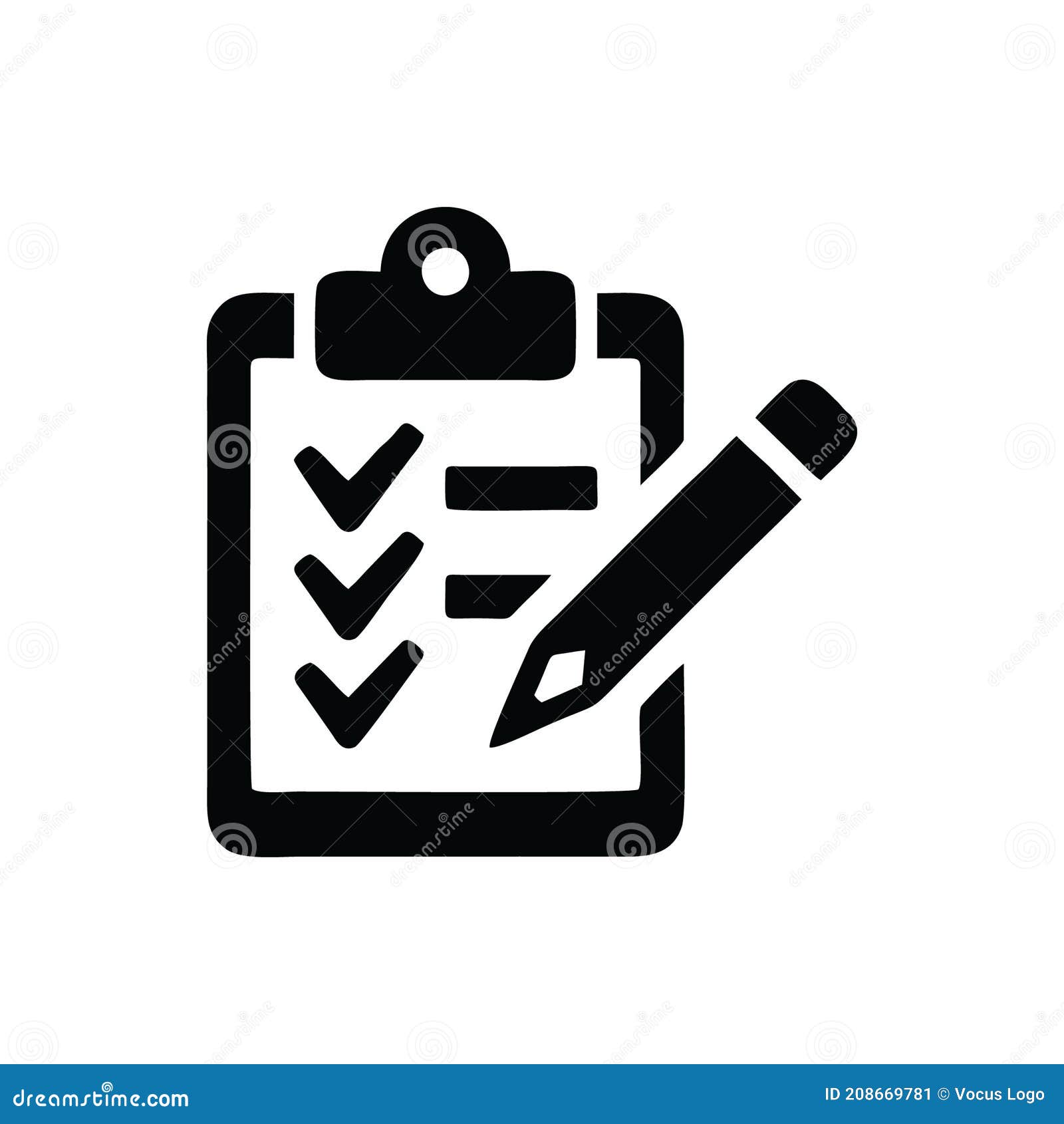 Check List, Check Mark, Check Item, Check Mark Icon Vector Logo ...