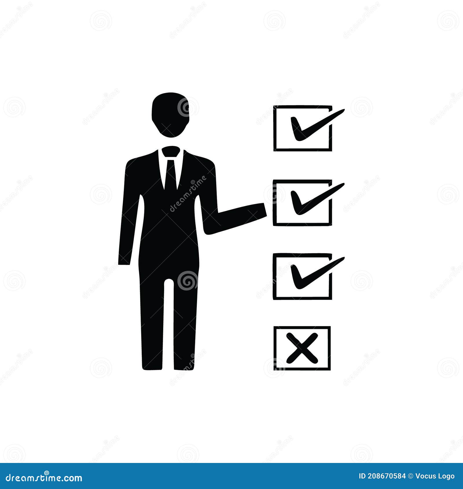 Check List, Check Mark, Check Item, Check Mark Icon Vector Logo ...