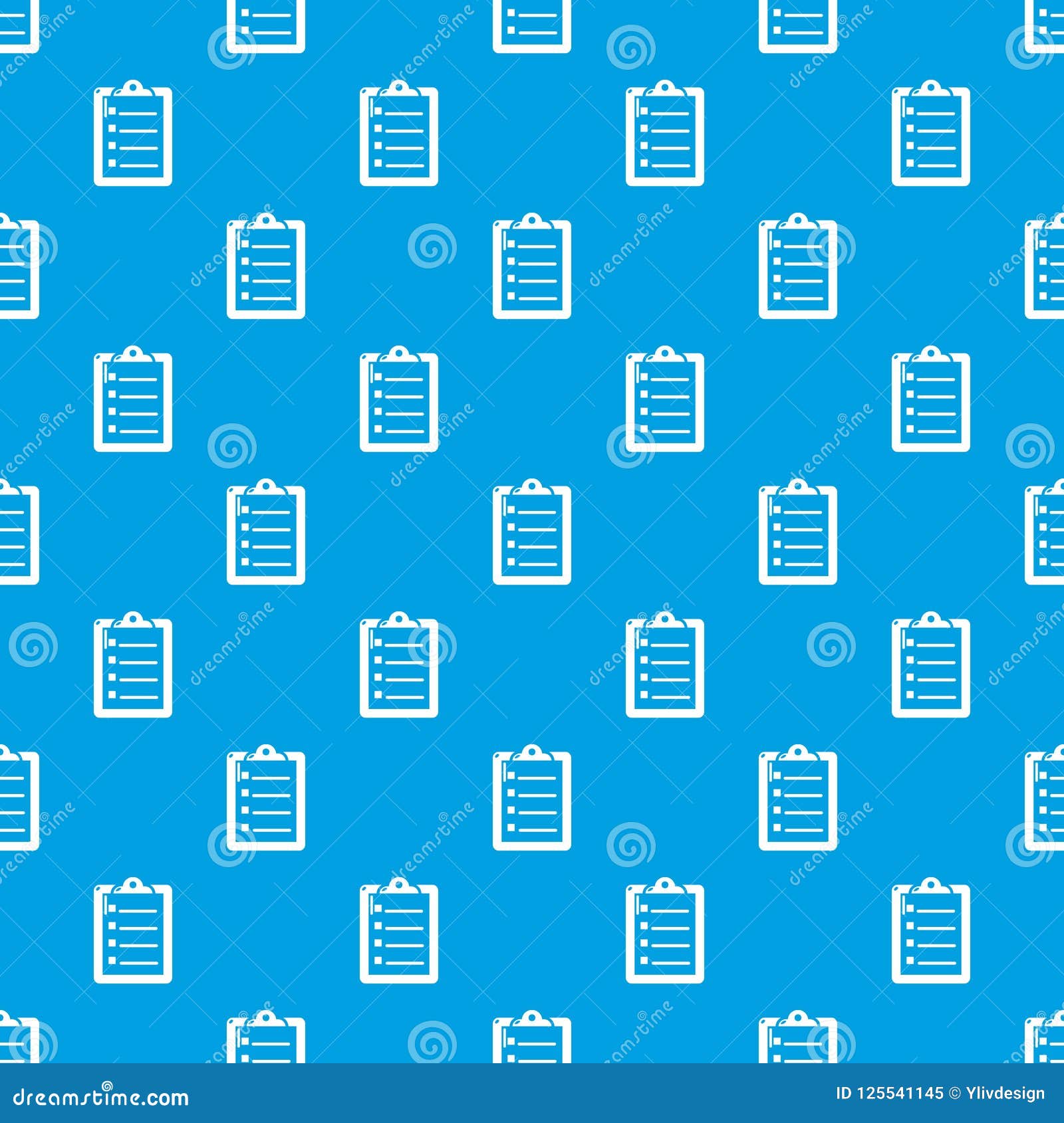 Check List Pattern Seamless Blue Stock Illustration - Illustration of ...
