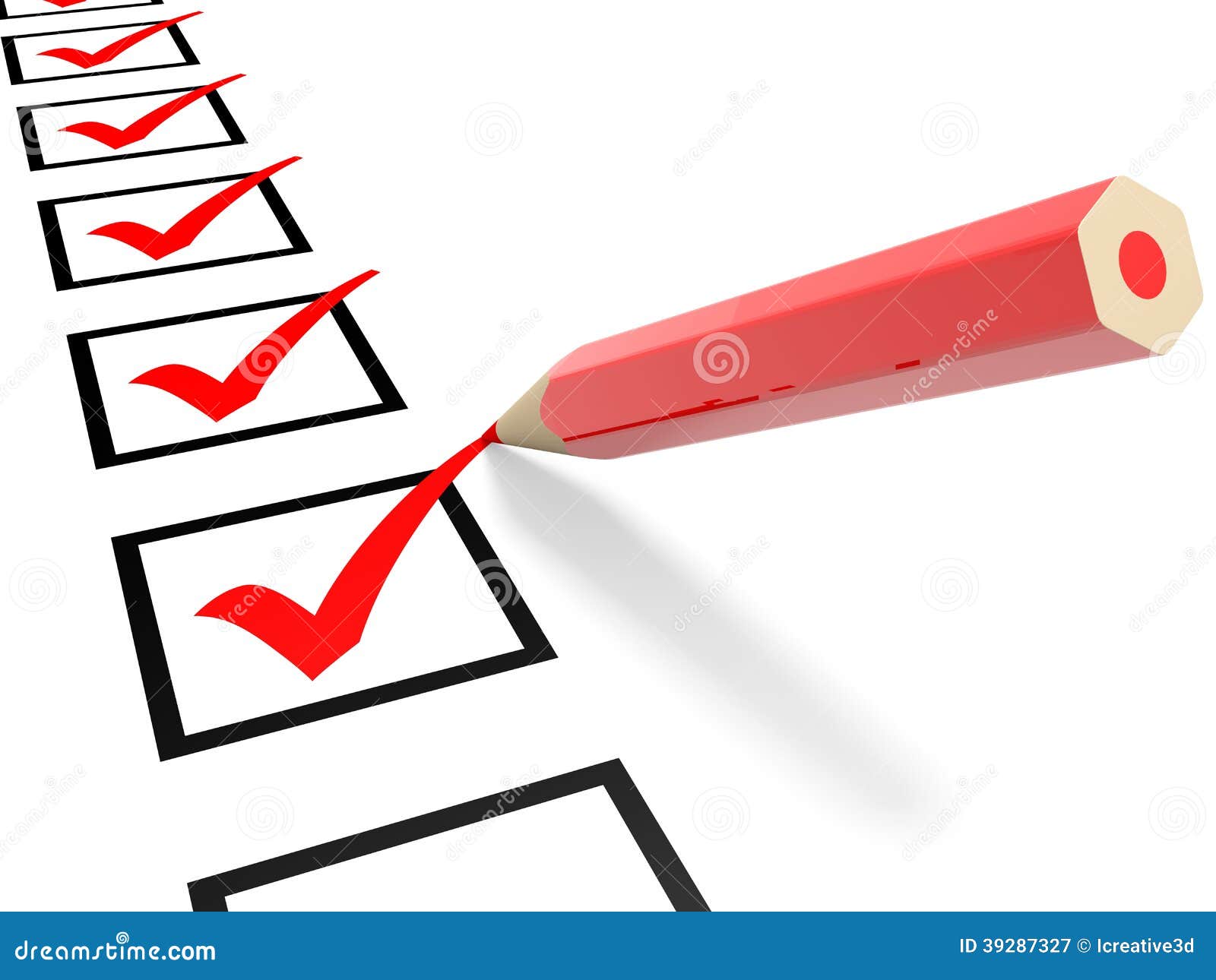 Check list stock illustration. Illustration of positive - 39287327