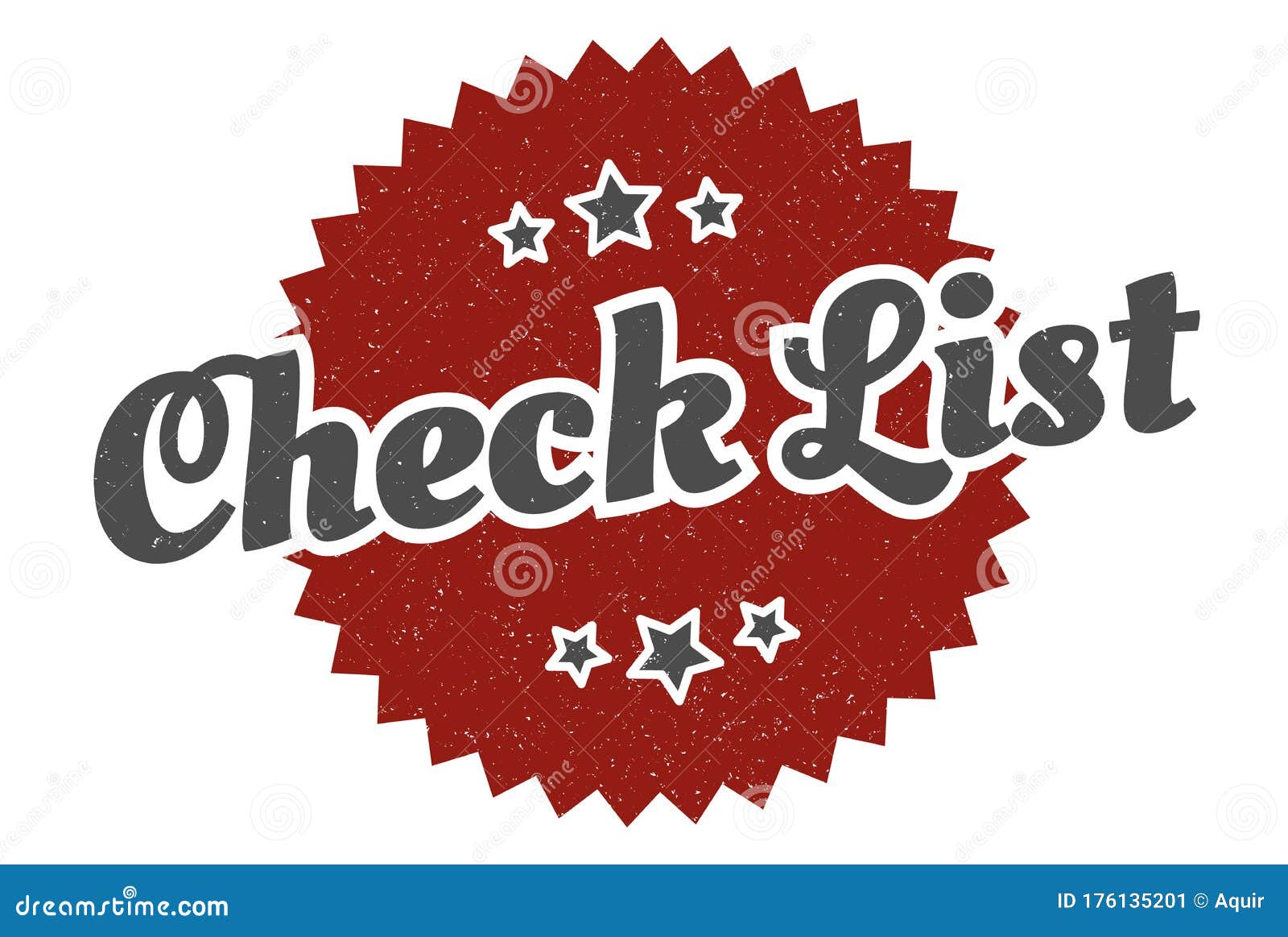 Check List Sign. Check List Vintage Retro Label Stock Vector ...