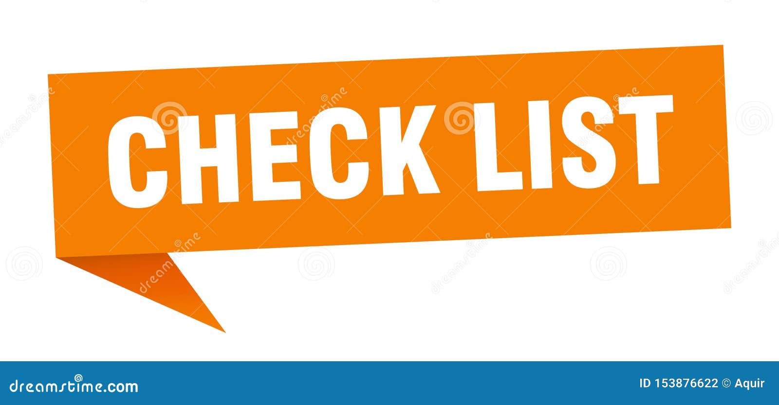 Check list speech bubble. stock vector. Illustration of white - 153876622