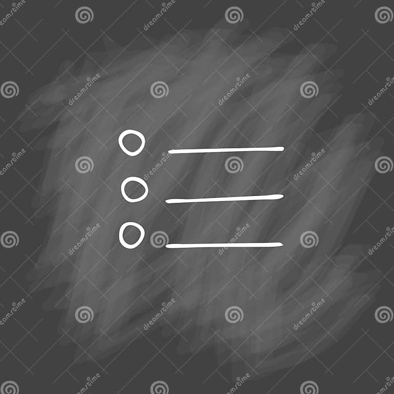 Check List Vector Icon. Hand Drawn Task List with Check Marks and Check Boxes Stock Vector ...
