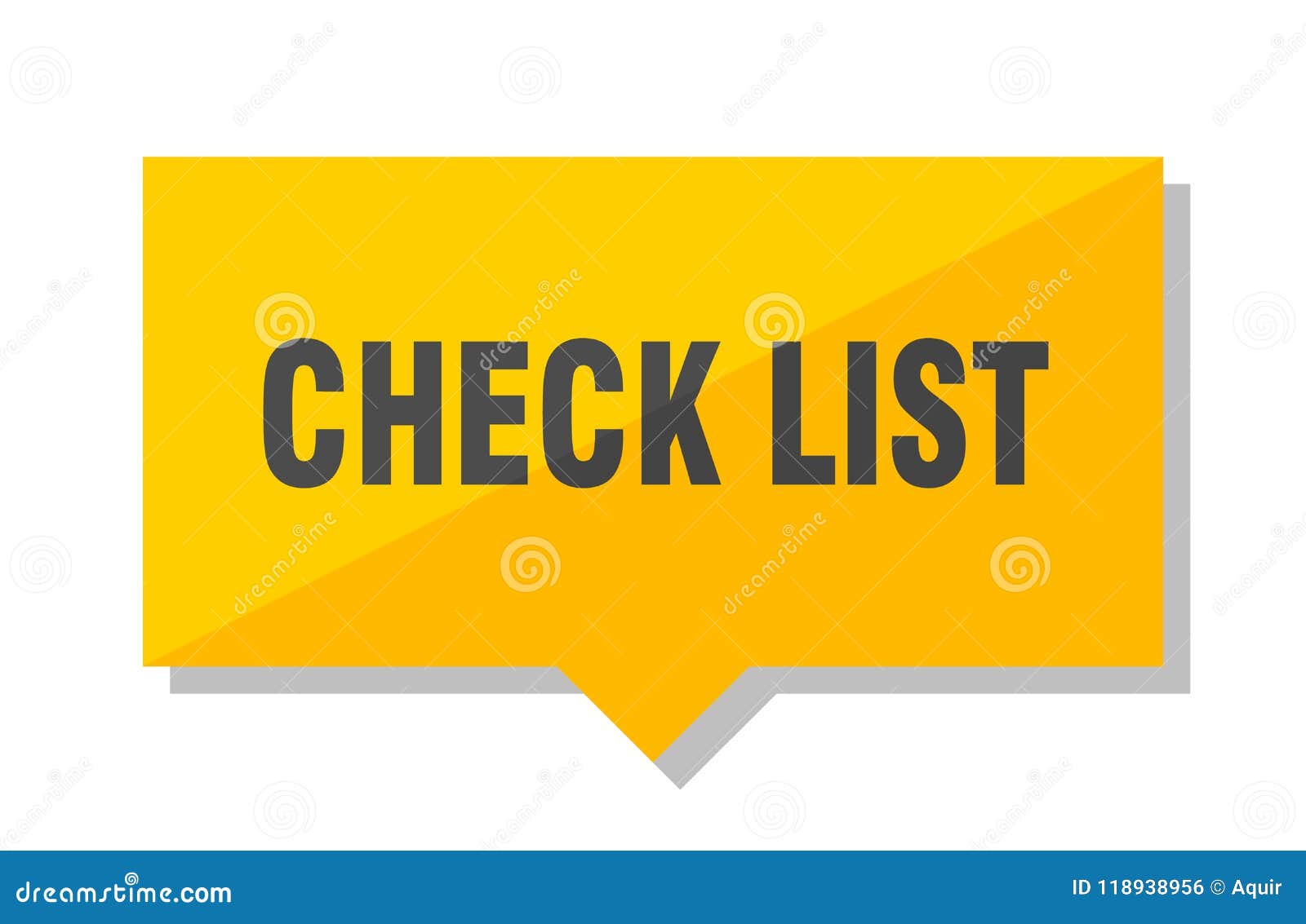 Check list price tag stock vector. Illustration of bubble - 118938956