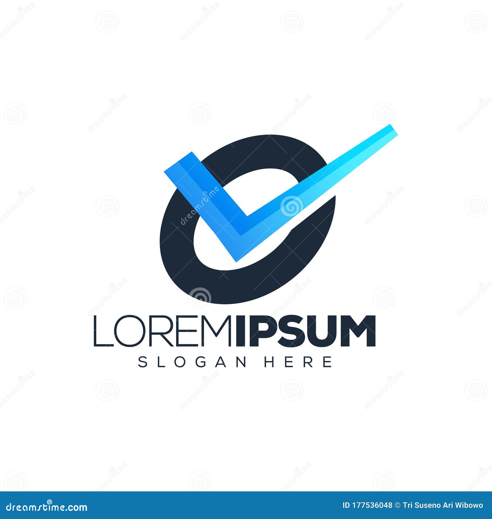 Check Logo Design Vector Illustrations Stock Vector - Illustration of ...