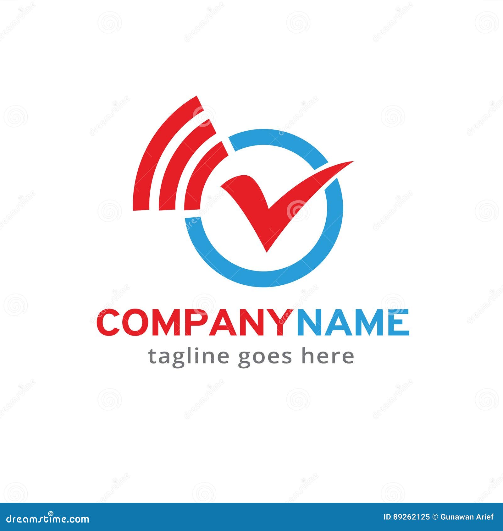 Check Logo Template Design Vector, Emblem, Design Concept, Creative ...