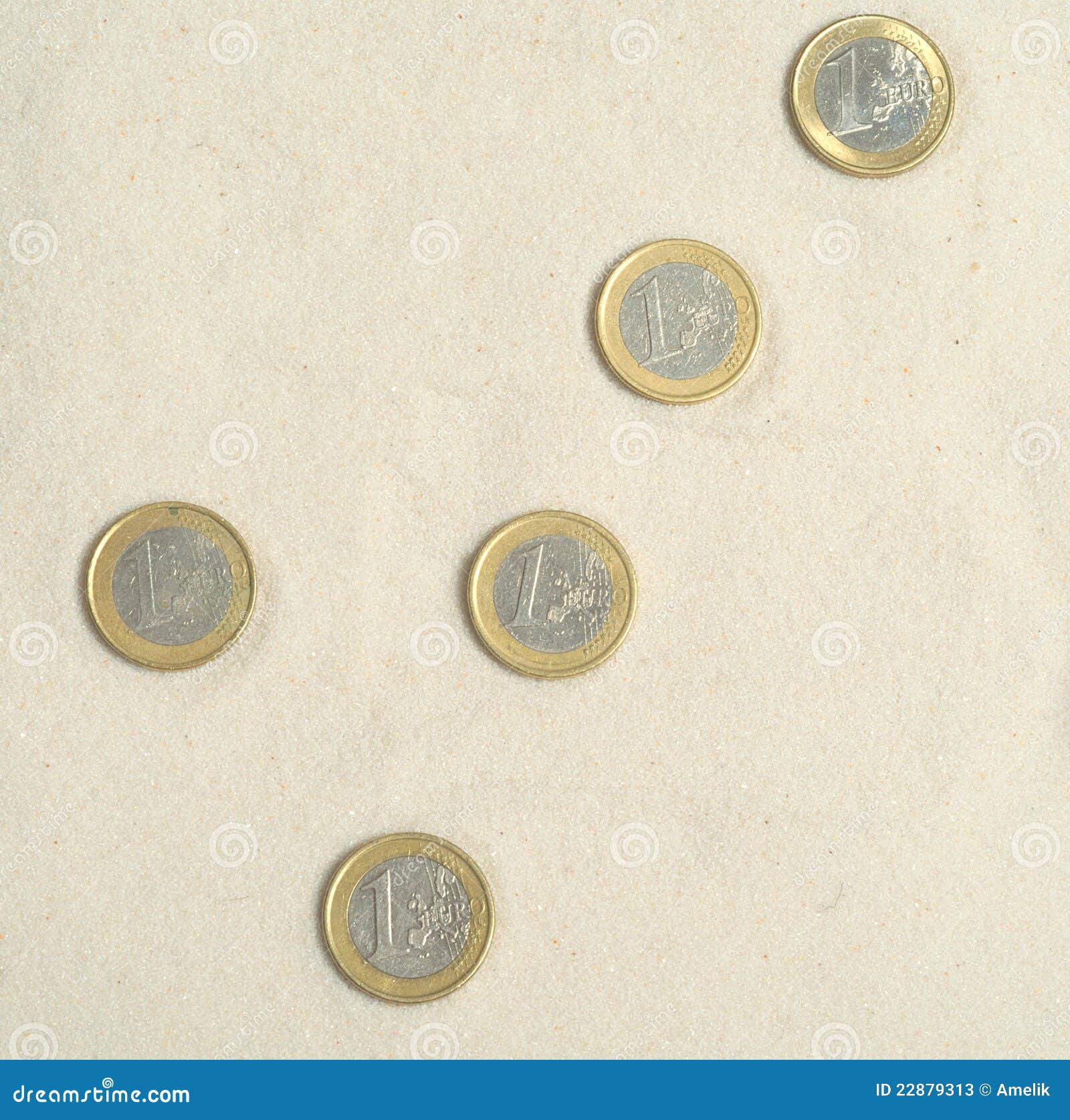 Check made ot euro coins stock image. Image of deal, profit - 22879313