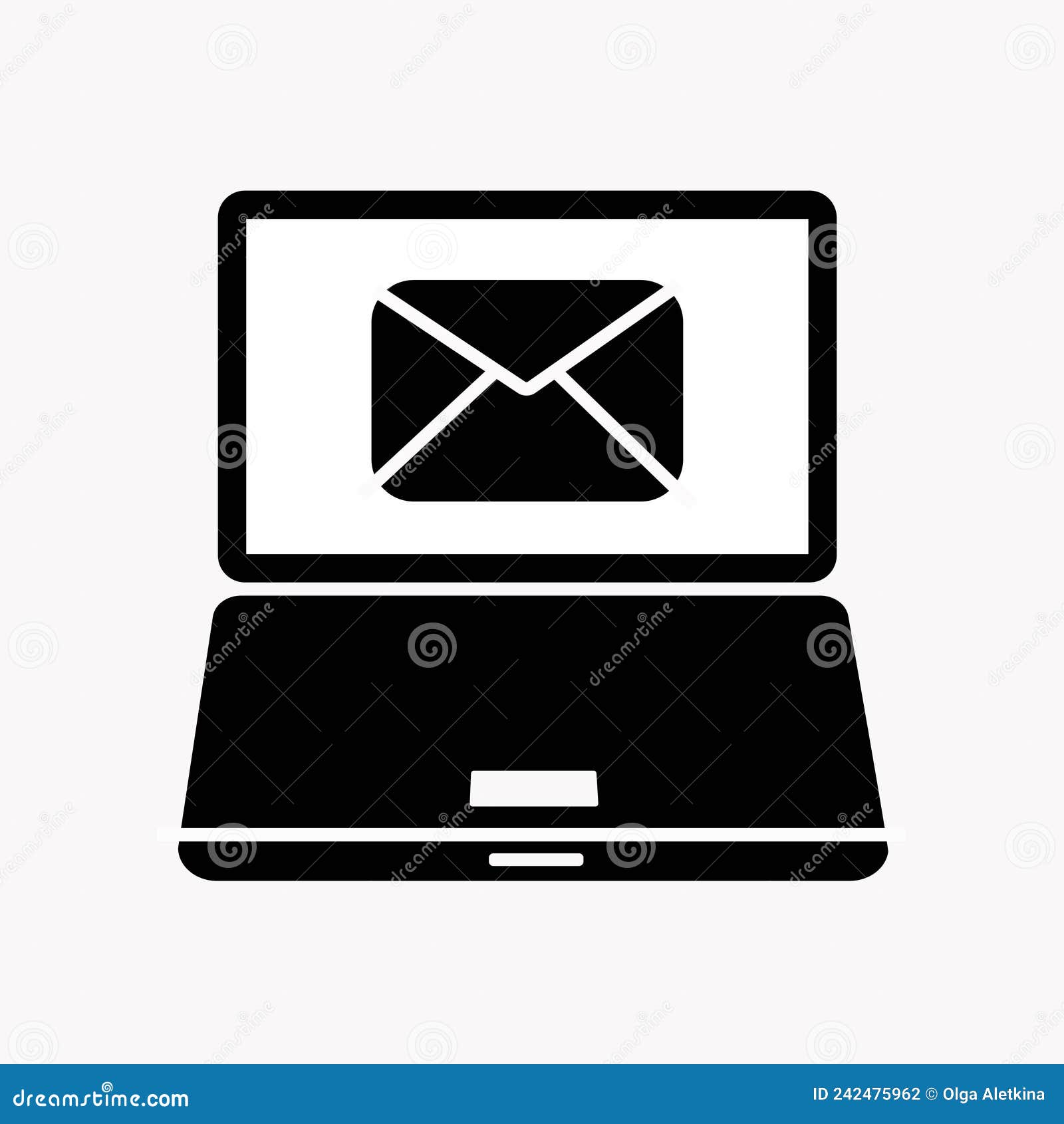 Check Mail Icon. Computer Monitor, Screen, Display Icon. Email, Mail ...