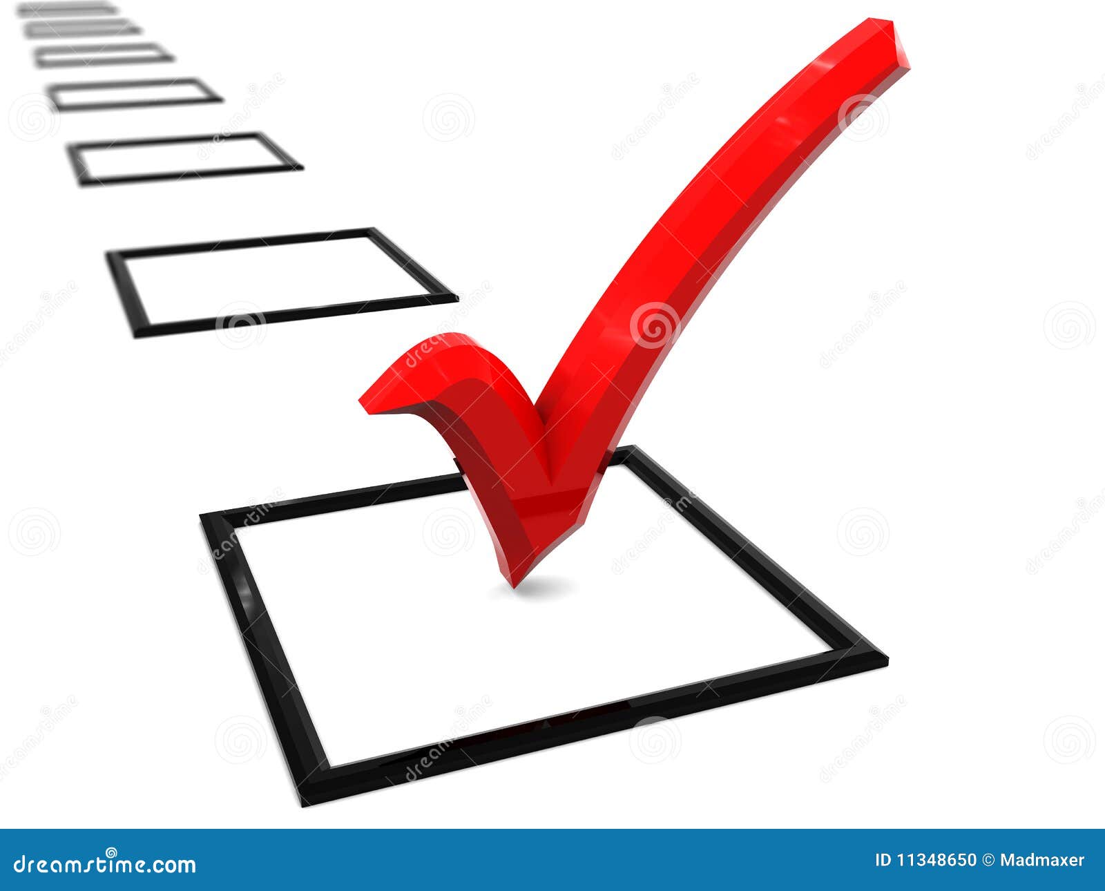 Check mark stock illustration. Illustration of choice - 11348650
