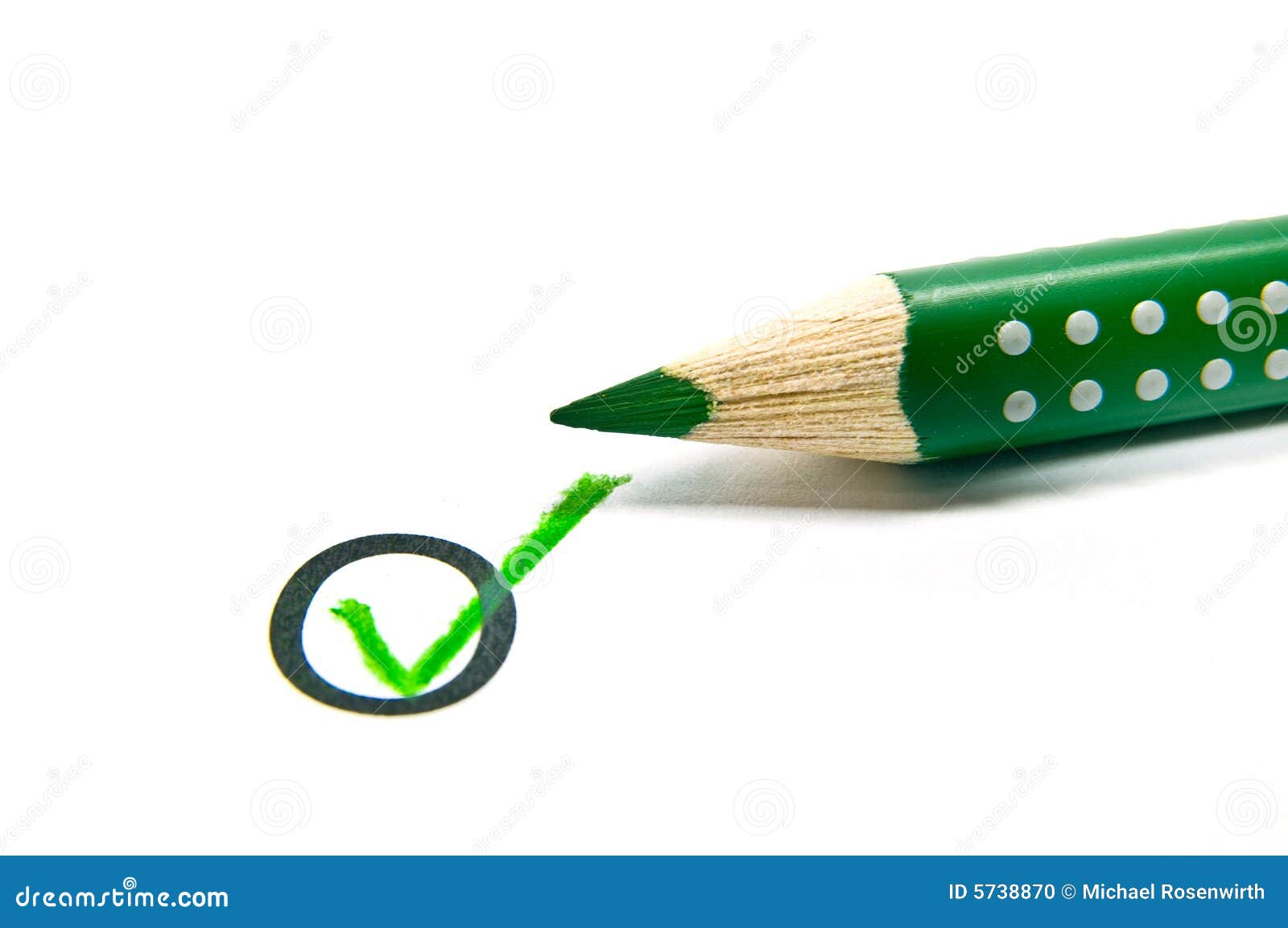 Check mark stock photo. Image of right, decision, white - 5738870