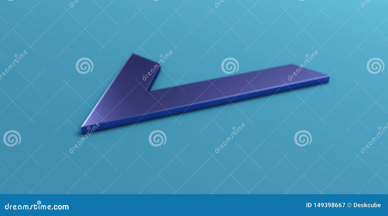 Check Mark Blue Color. 3D Render Illustration Stock Illustration ...