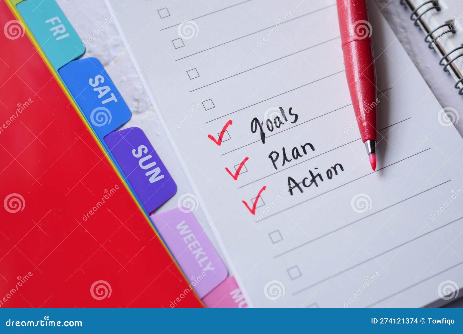 Check Mark on a Check Box on a Paper with Glucose Meter on Table Stock ...