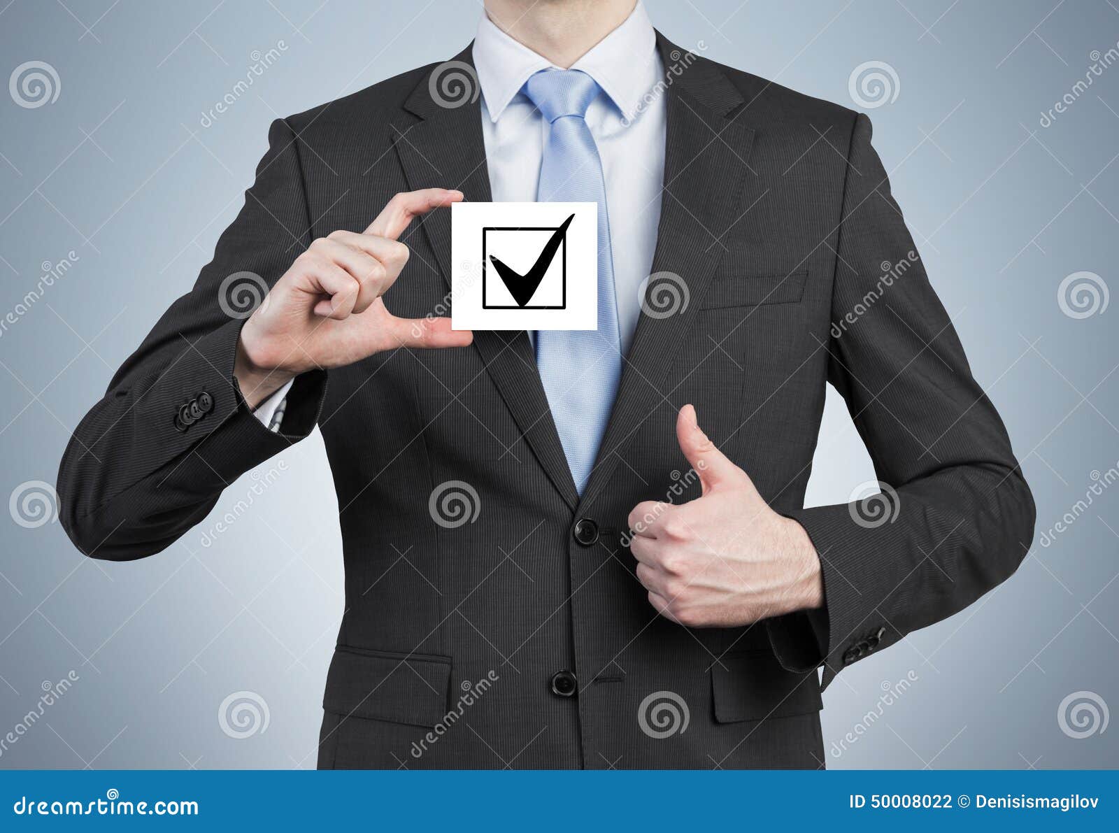 Check mark stock photo. Image of person, placard, people - 50008022