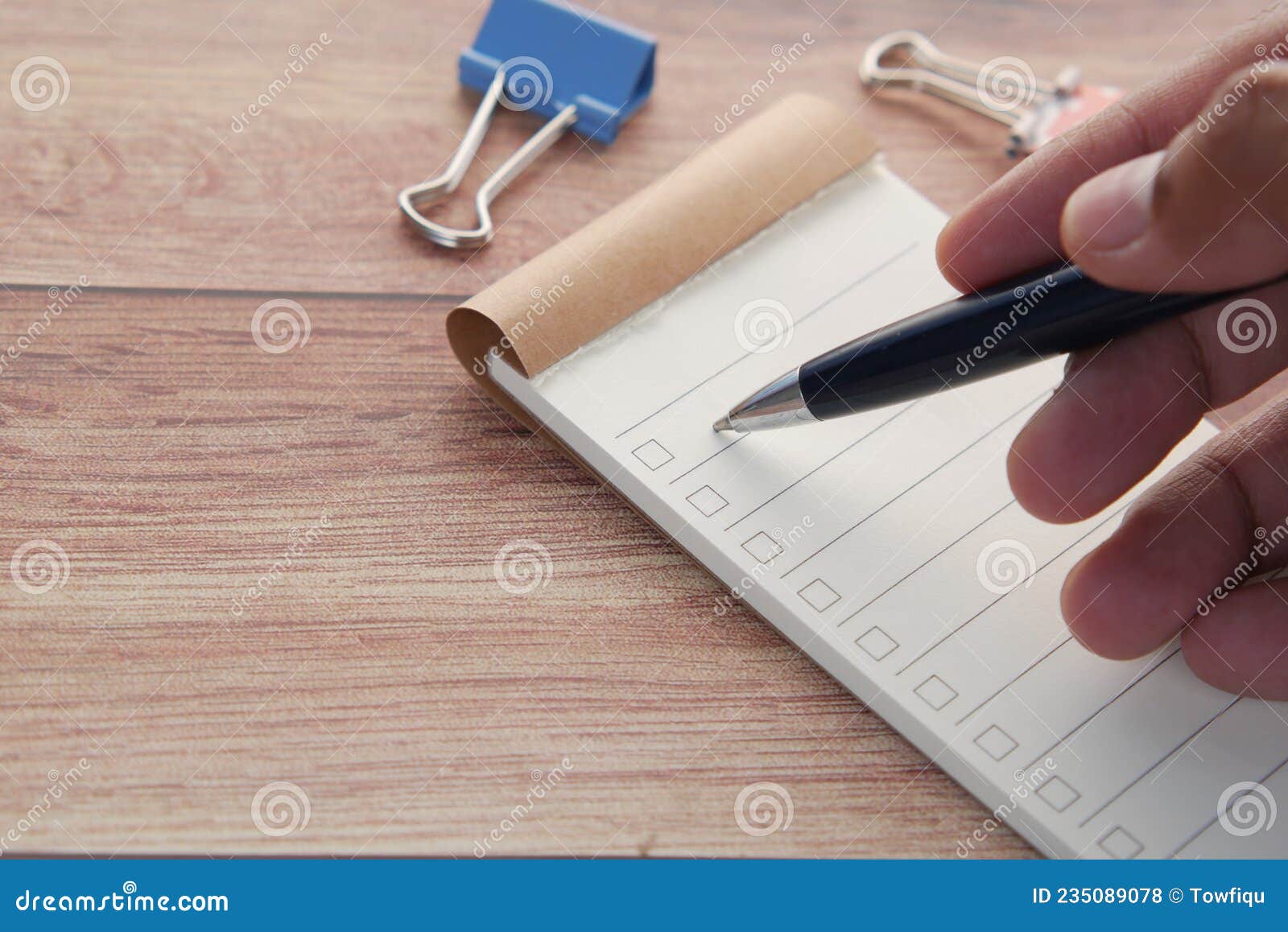 Check Mark on a Check Box on a Paper Stock Photo - Image of test ...