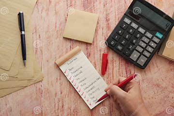 Check Mark on a Check Box on a Paper Stock Photo - Image of test ...