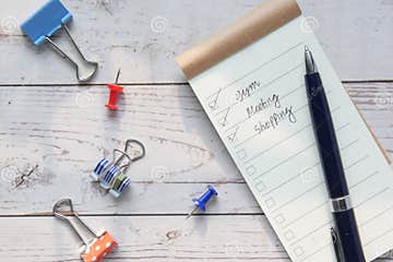 Check Mark on a Check Box on a Paper Stock Photo - Image of ...