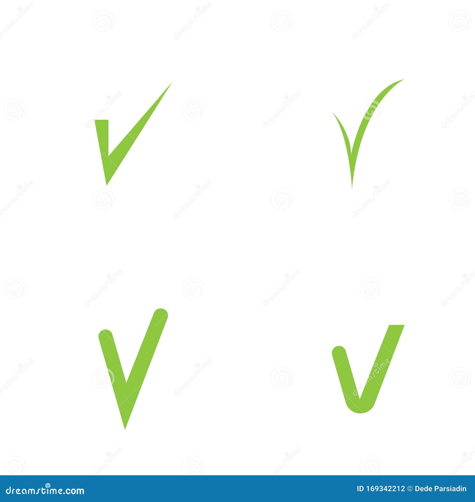 Check mark stock vector. Illustration of goal, professional - 169342212