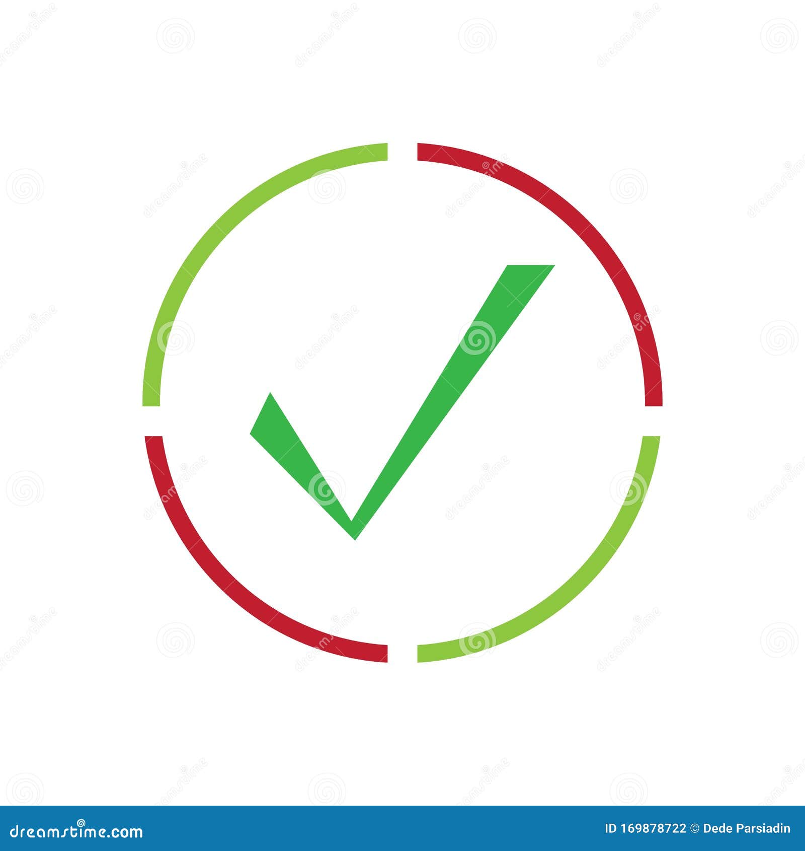 Check mark stock illustration. Illustration of word - 169878722