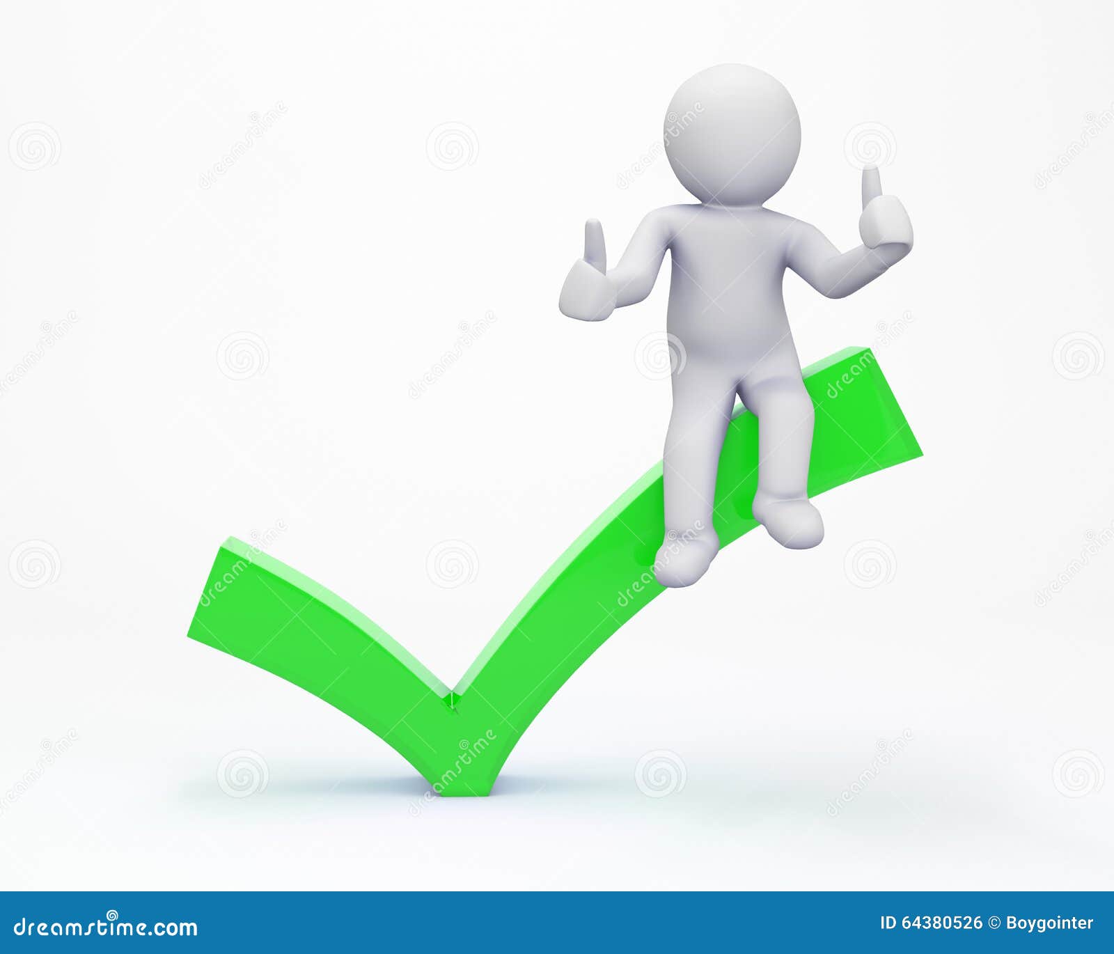 Check mark stock illustration. Illustration of correct - 64380526