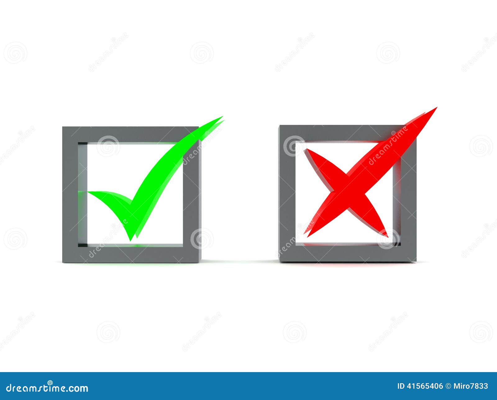 Check mark 3d stock illustration. Illustration of abstract - 41565406