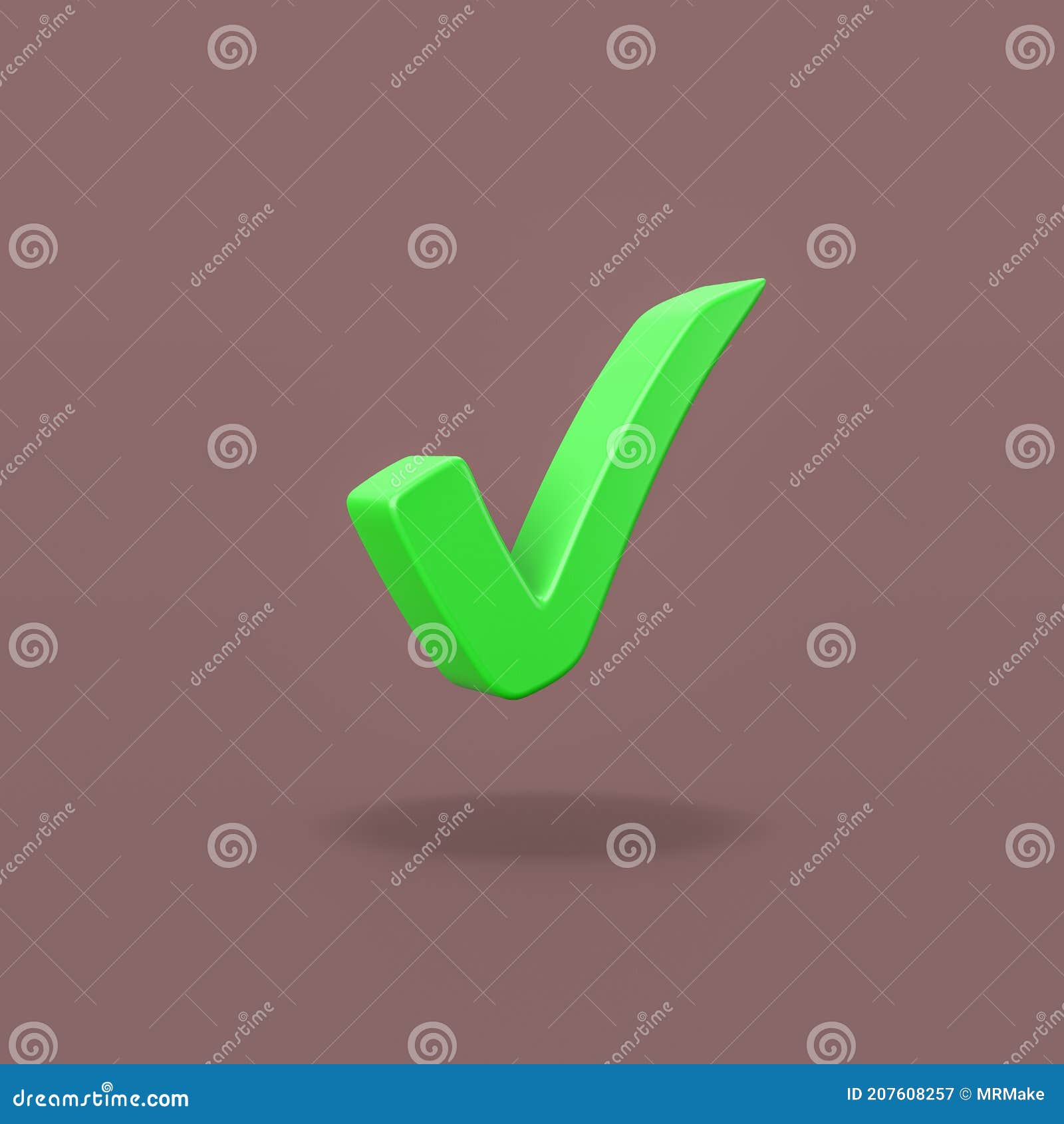 Check Mark on Dark Red Background Stock Illustration - Illustration of ...