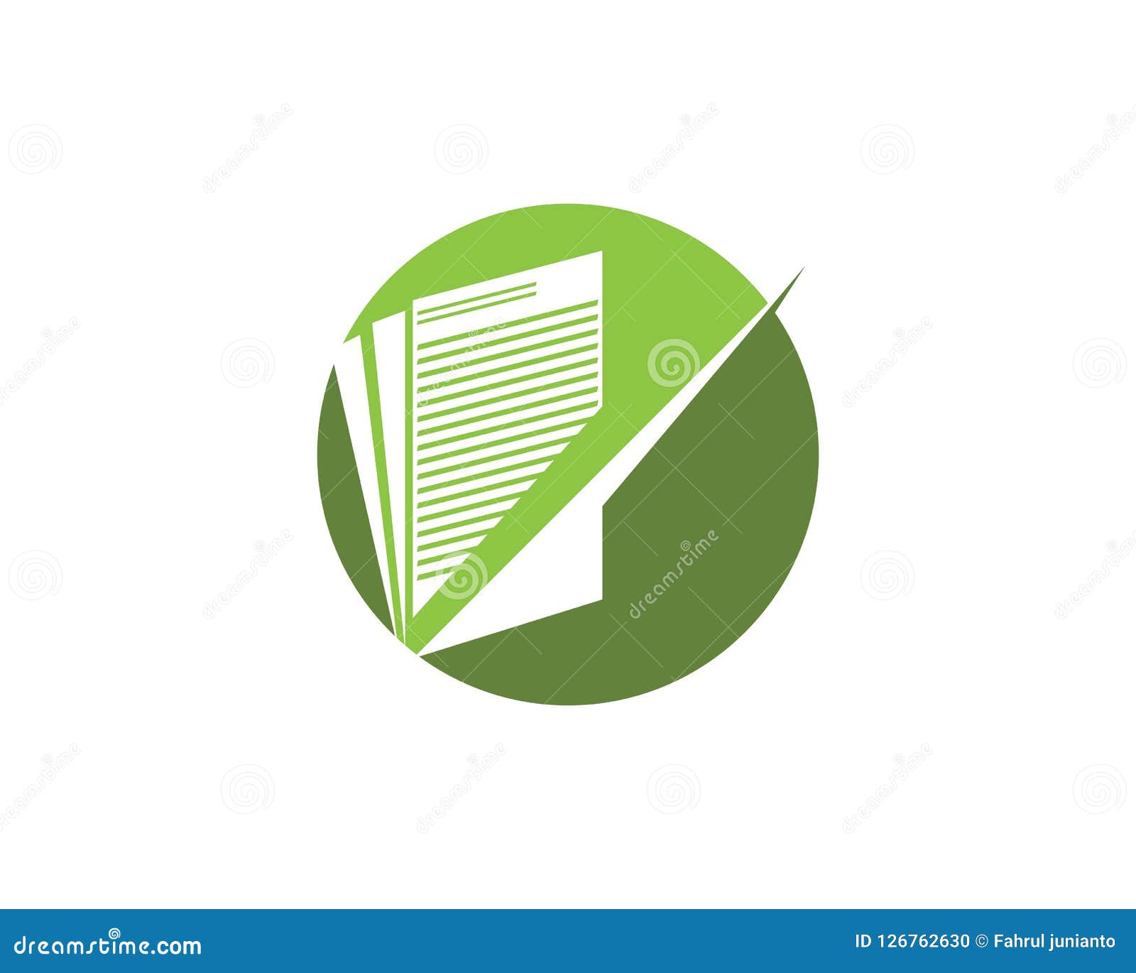 Documen Vector Design Template Illustration.icon Logo Design Elements ...