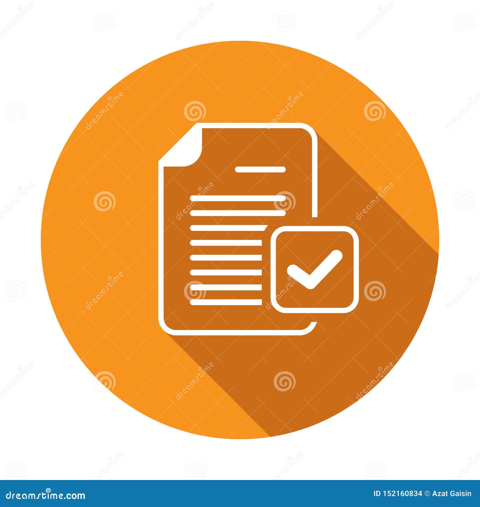 Check Mark Document File Page Verified Icon. Vector Icon Stock ... Check Mark Document File Page Verified Icon. Vector Icon Stock ...