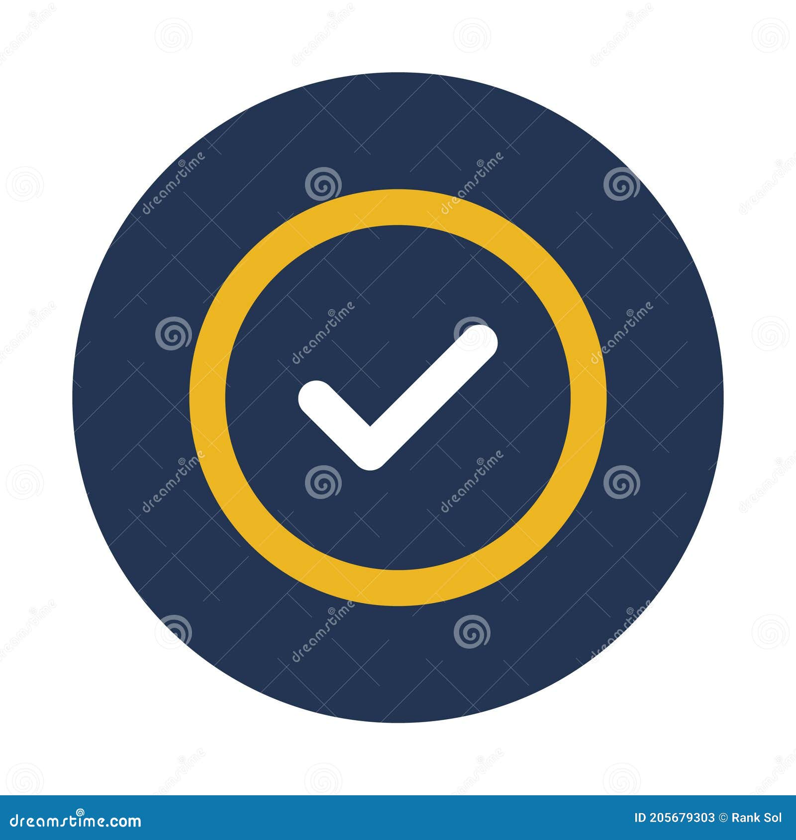 Check Mark, Documents Verified Vector Icon Which Can Easily Modify ...
