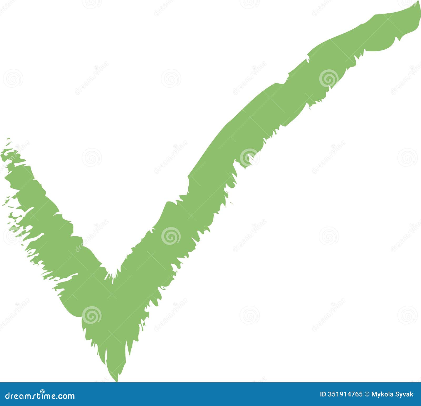 Check Mark Doodle stock illustration. Illustration of sign - 351914765