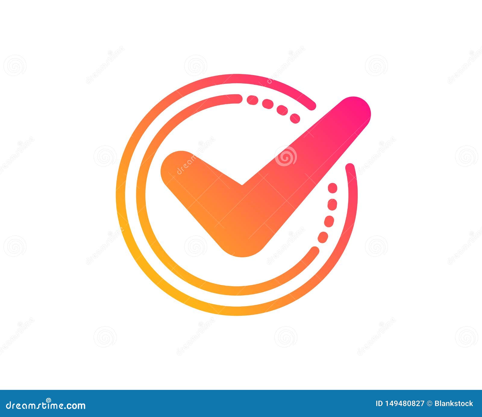 Check Mark Icon. Accepted or Approve Sign. Vector Stock Vector ...