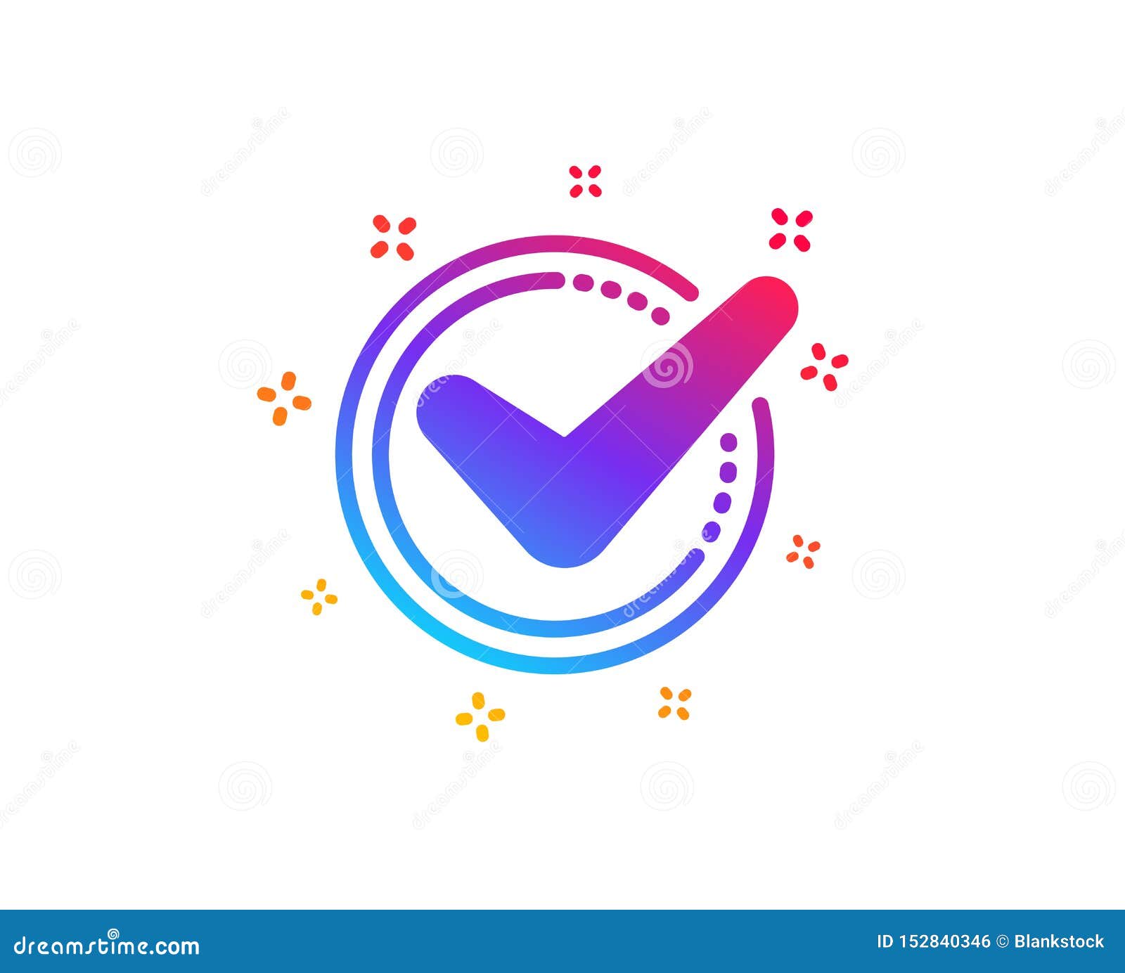 Check Mark Icon. Accepted or Approve Sign. Vector Stock Vector ...