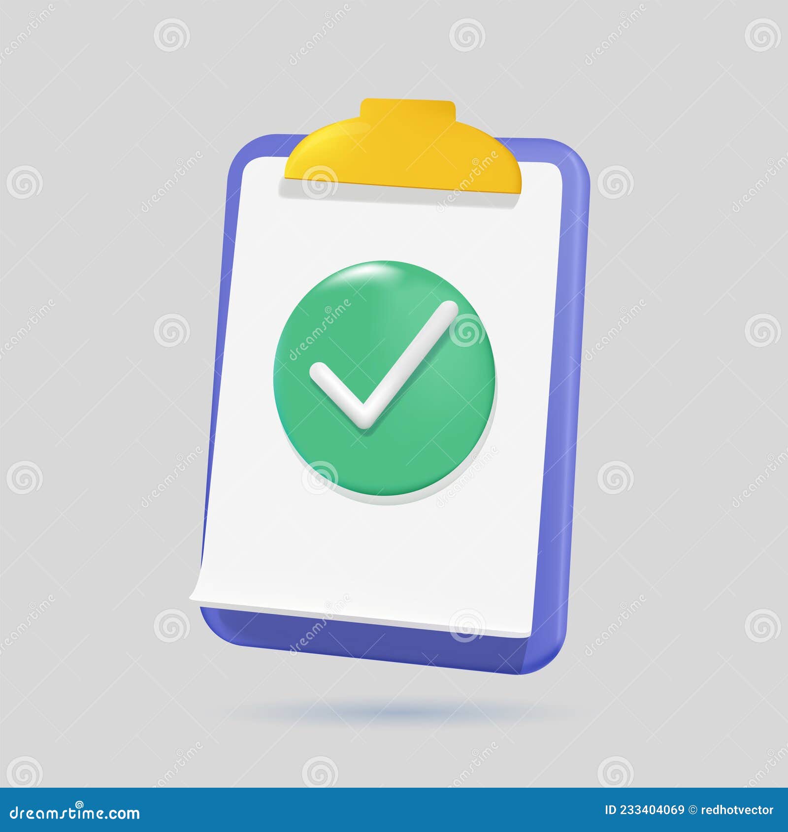 Check Mark Icon. Approvement Concept. Document, File, Clipboard ...