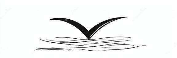 Check Mark Icon with Continuous Line Drawing. Single Line Confirmation ...