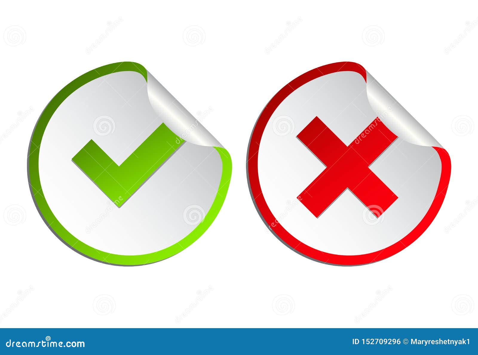 Check Mark Icon Set. Gree Tick and Red Cross Flat Simbol. Check Ok, YES ... Check Mark Icon Set. Gree Tick and Red Cross Flat Simbol. Check Ok, YES ...